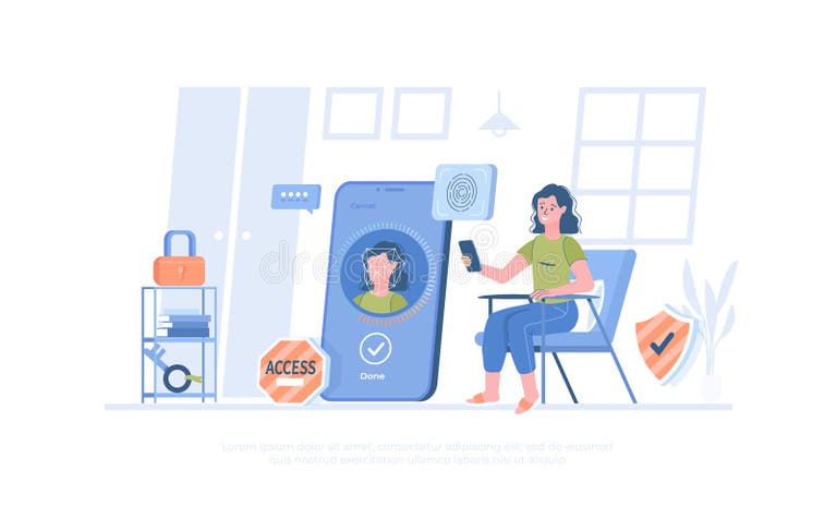 Fingerprint Matching Stock Illustrations – 120 Fingerprint Matching ...