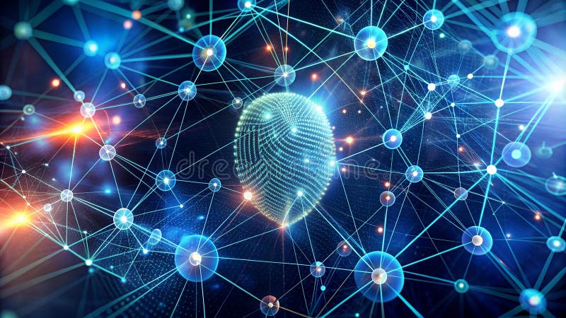 Biometric Authentication: a Symphony of Data AI Generated Stock ...
