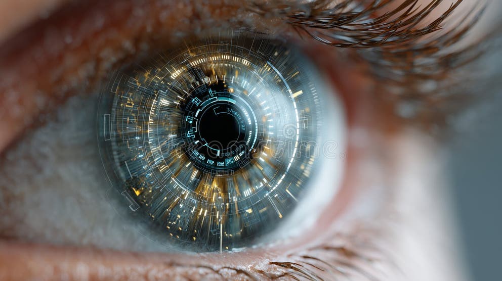 Biometric Eye Technology Showcases Futuristic Identification Methods ...