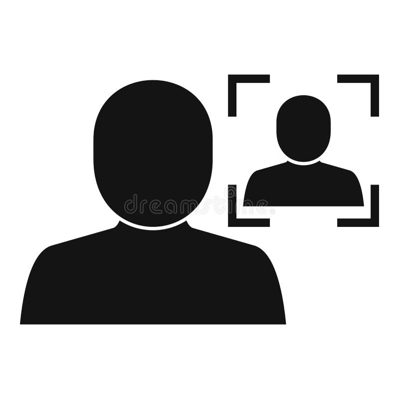 Biometric Face Recognition on Smartphone. Facial Scan Security System ...