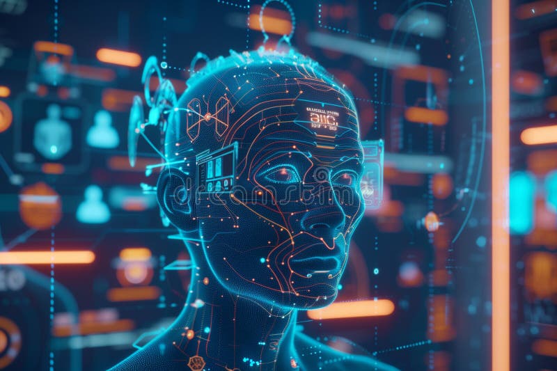 Biometric Face Holographic Glows with Intricate of Identity ...