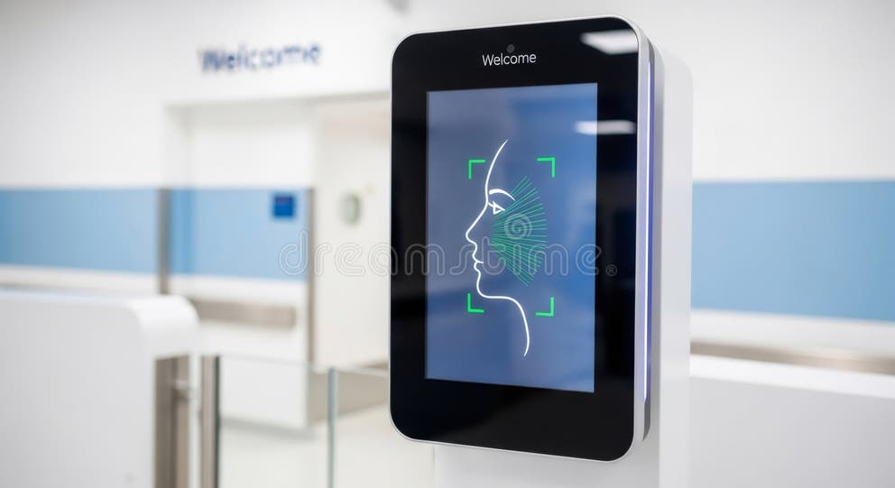 Facial Recognition Payment Stock Illustrations – 400 Facial Recognition ...