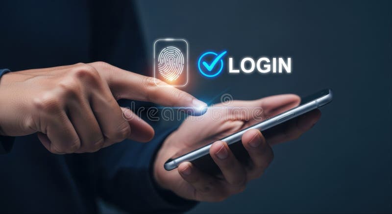 Biometric Fingerprint Login on Smartphone for Secure Digital Access and ...