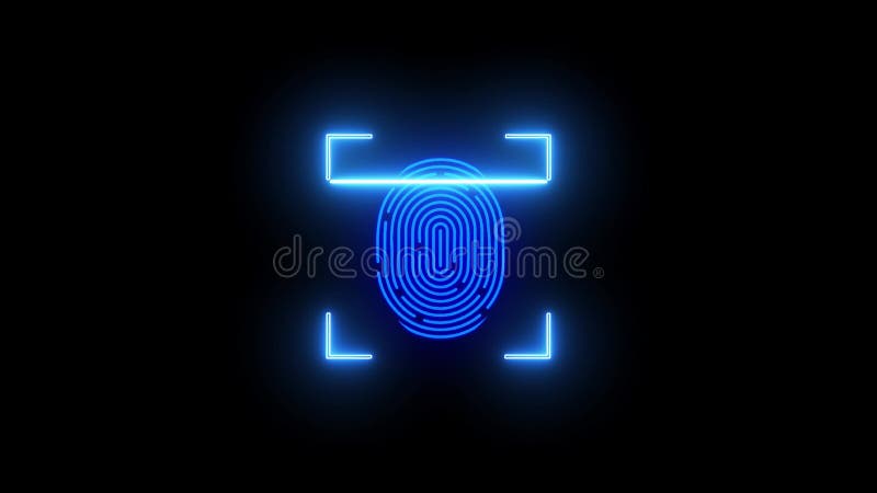 Biometric Fingerprint Scanner. Concept of Fingerprint Technology ...