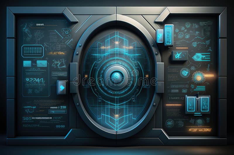 Biometric Fortress High-Tech Security System with Unbeatable Biometric ...