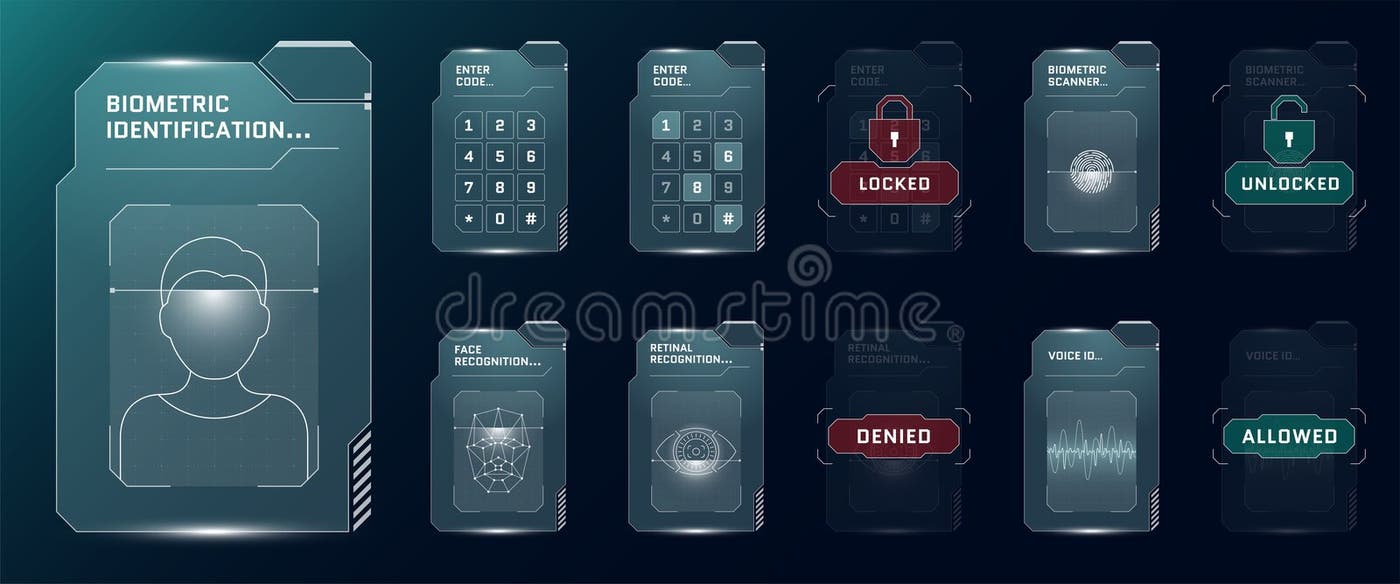 Digital Security Id Protection Stock Illustrations – 6,347 Digital ...