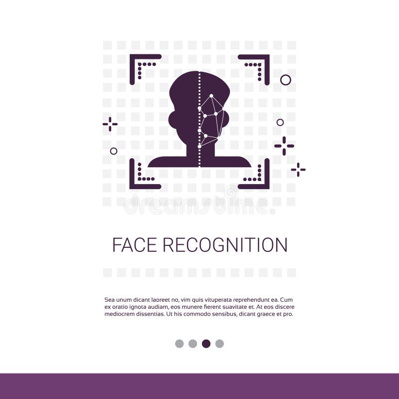 Identification Face Color Line Icon. Eye ID Verifying, Recognition ...