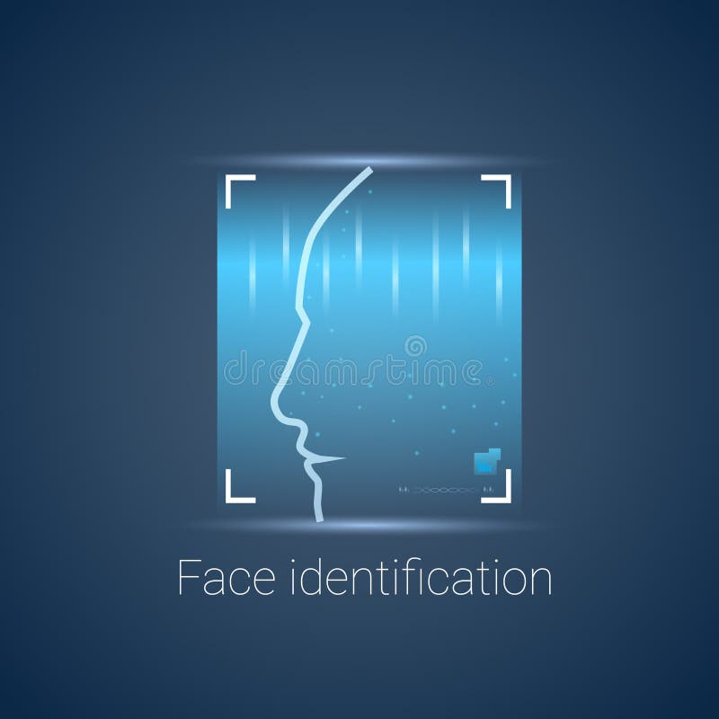 Biometric Identification Face Scanning Modern Access Control Technology ...