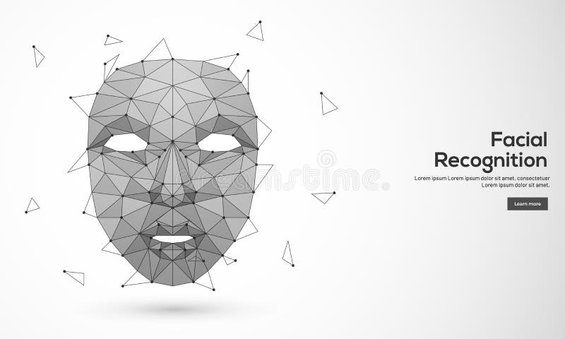 Biometric Identification or Facial Recognition System Concept. Vector ... Biometric Identification or Facial Recognition System Concept. Vector ...
