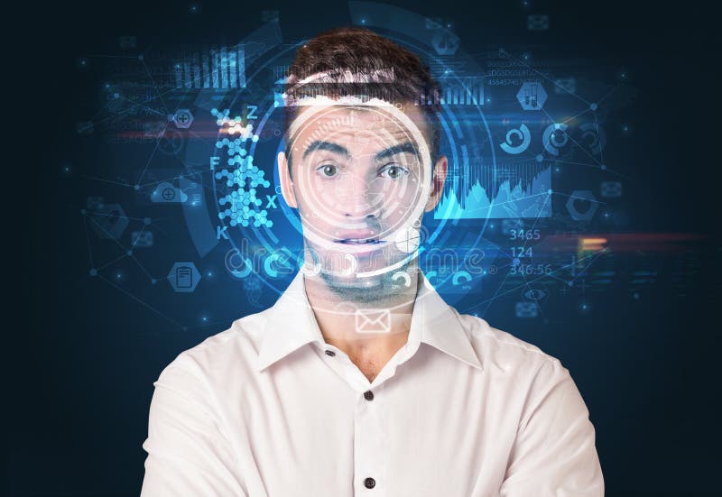 Biometric Identification and Facial Recognition Stock Photo - Image of ... Biometric Identification and Facial Recognition Stock Photo - Image of ...