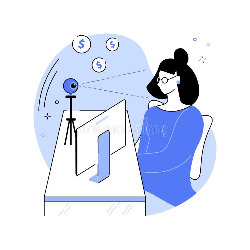 Biometric Identification Isolated Cartoon Vector Illustrations. Stock ...