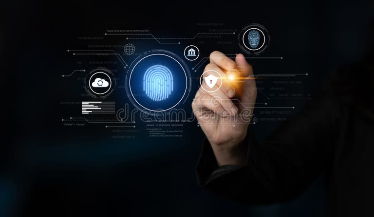 Biometric Identity Authentication and Cybersecurity Interface Latch ...