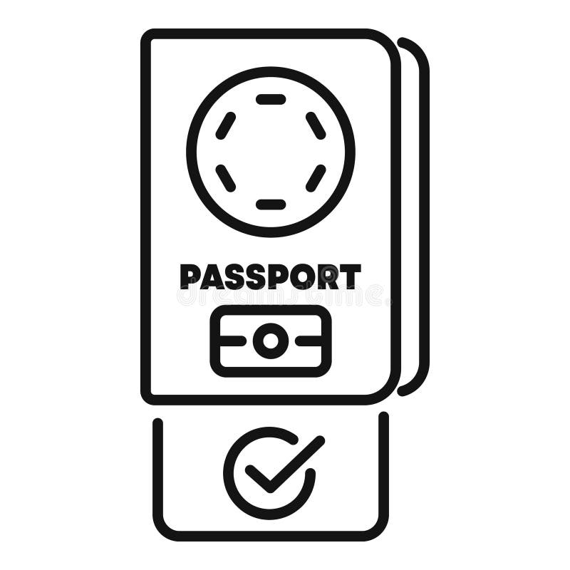 Biometric Passport Stock Illustrations 2 747 Biometric Passport Stock