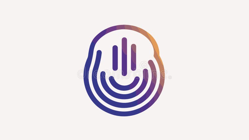 Biometric Scanner Icon: Identity Verification and Access Control Symbol ...