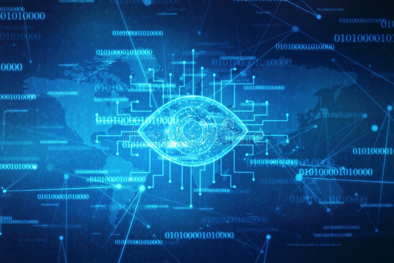Biometric Screening Eye, Digital Eye, Security Concept, Cyber Security ... Biometric Screening Eye, Digital Eye, Security Concept, Cyber Security ...