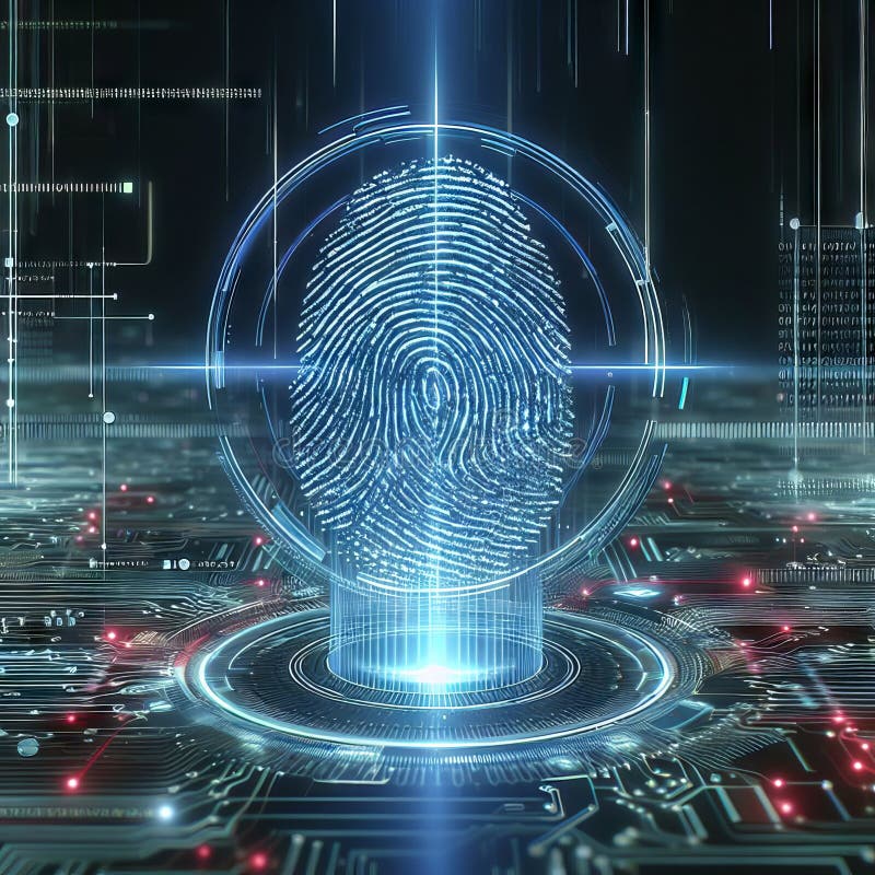 Biometric Security Concept stock image. Image of scan - 310920835