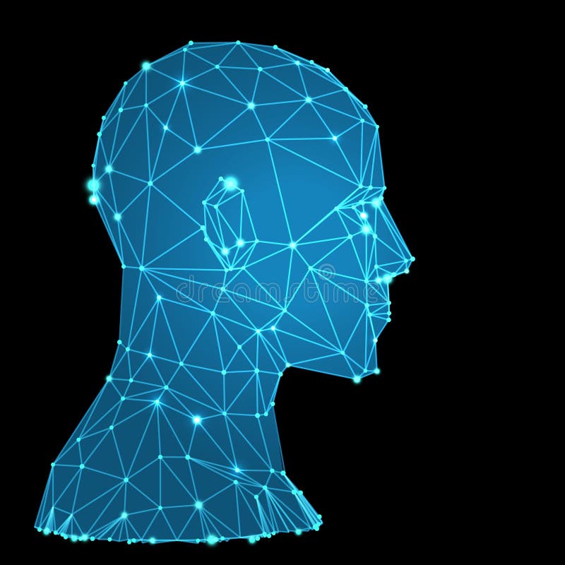 Biometric Technology Digital Face Scanning, Facial Recognition System ...