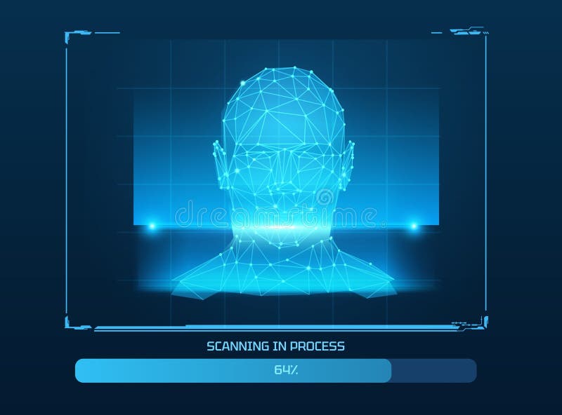 Biometric Identification Process Stock Illustrations – 878 Biometric Identification Process ...