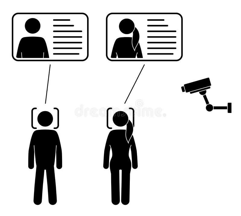 Biometrical Identification. Facial Recognition System Concept. Face ... Biometrical Identification. Facial Recognition System Concept. Face ...