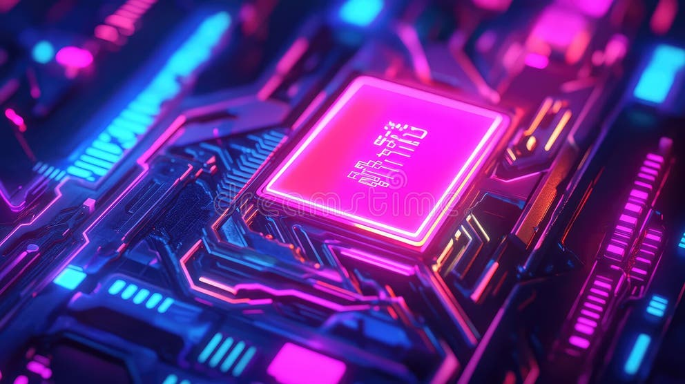 Biometrics merging ID card stock illustration. Illustration of card ...