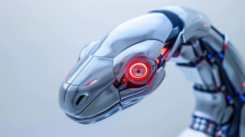 Biomimetic Robotics Snakelike Robot Stock Illustration - Illustration ...