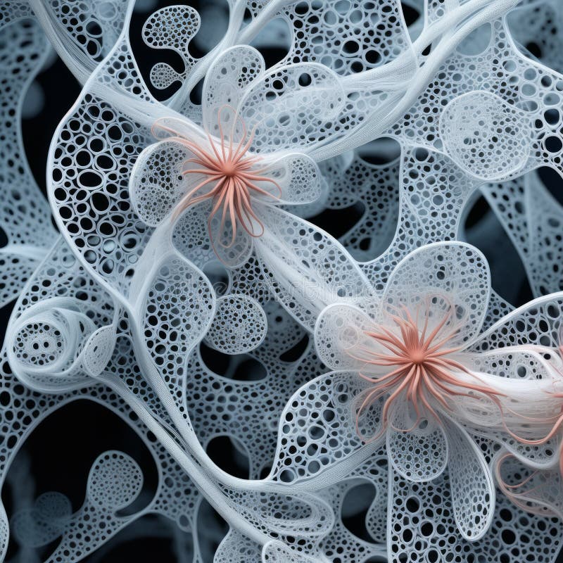 Biomimicry-inspired Semantic Analysis Background with Lace Patterns ...