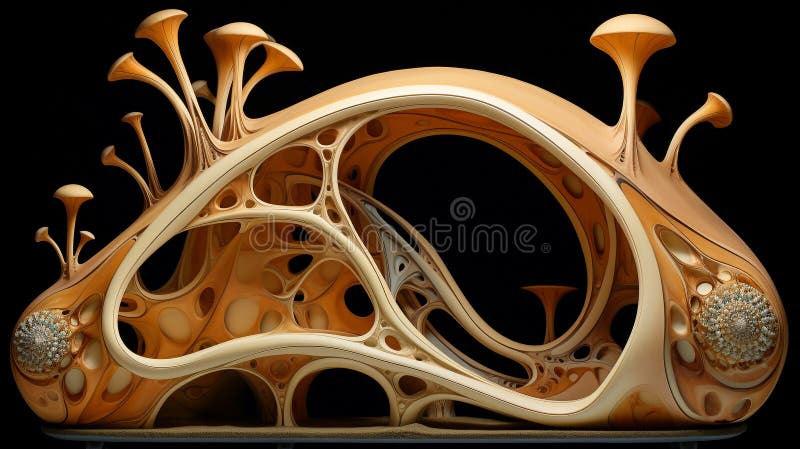 Biomorphic Design Skin Cells Texture Macro. Stock Photo - Image of ...