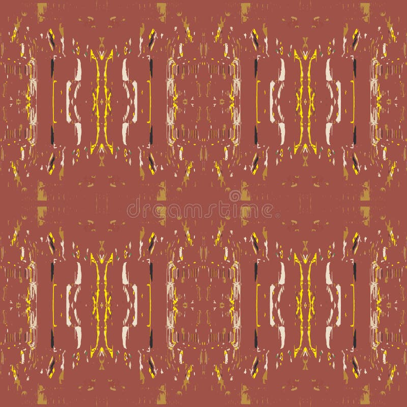 Biomorphic Particles Seamless Pattern Stock Vector - Illustration of ...