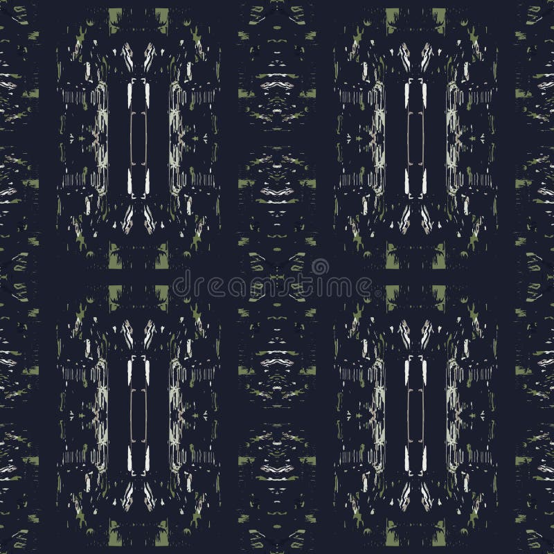 Biomorphic Particles Seamless Pattern Stock Vector - Illustration of ...