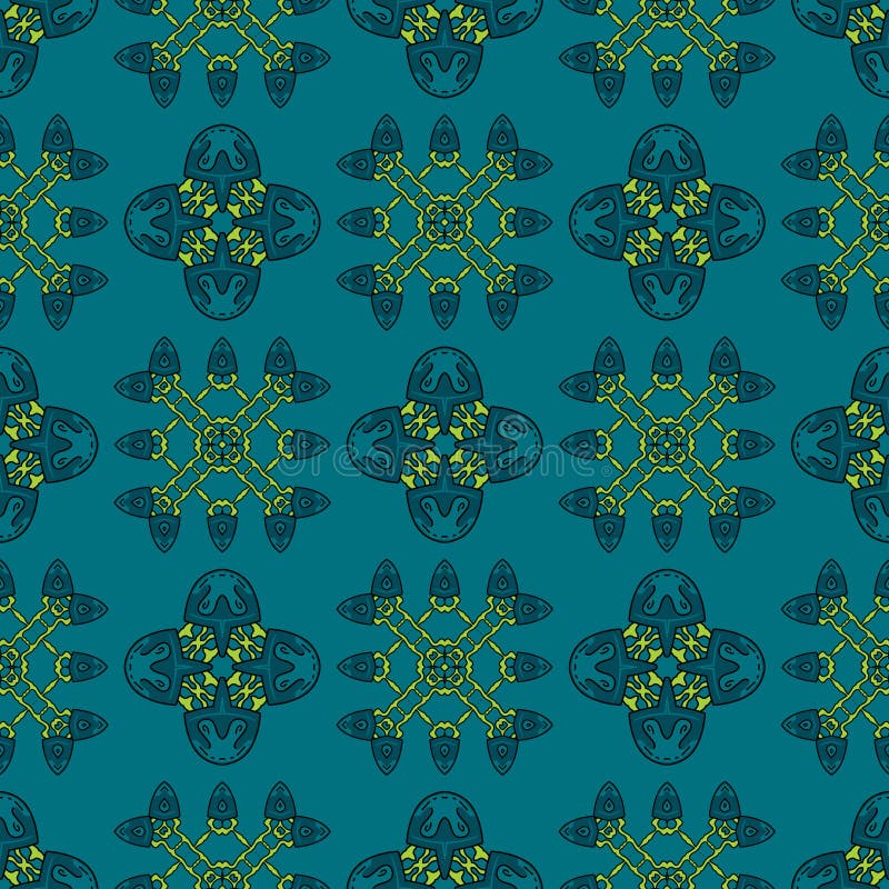 Biomorphic Seamless Pattern Stock Vector - Illustration of design ...