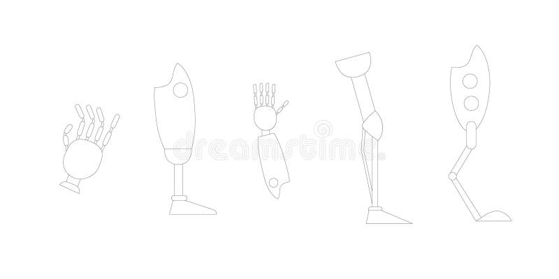 Limbs Vector Set Stock Illustrations – 1,005 Limbs Vector Set Stock ...