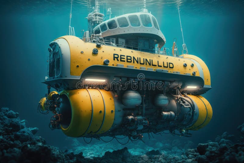 Bionic Deep-Sea Exploration: Advanced Tech & Stunning Imagery Stock ...
