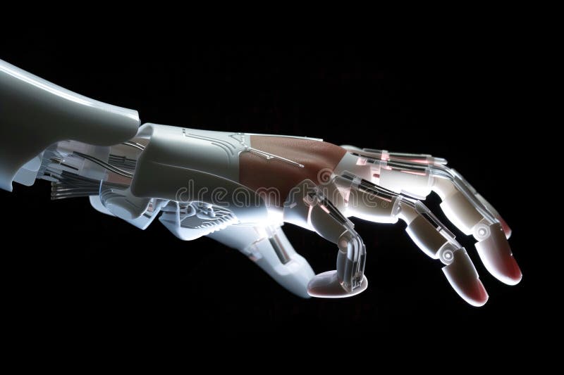Bionic Fingers Implanted in Hand of a Patient by Biomedical Technology ...