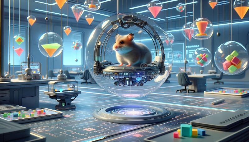 Bionic Hamster Stock Illustrations – 3 Bionic Hamster Stock ...