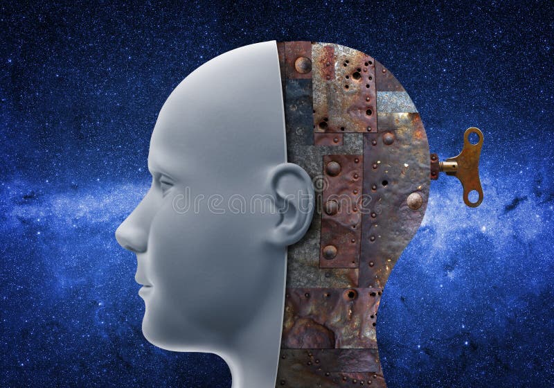 Bionic Human Head with Integrated Circuits and Mechanisms in the Brain ...