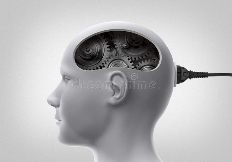 Bionic Human Head with Integrated Circuits and Mechanisms in the Brain ...