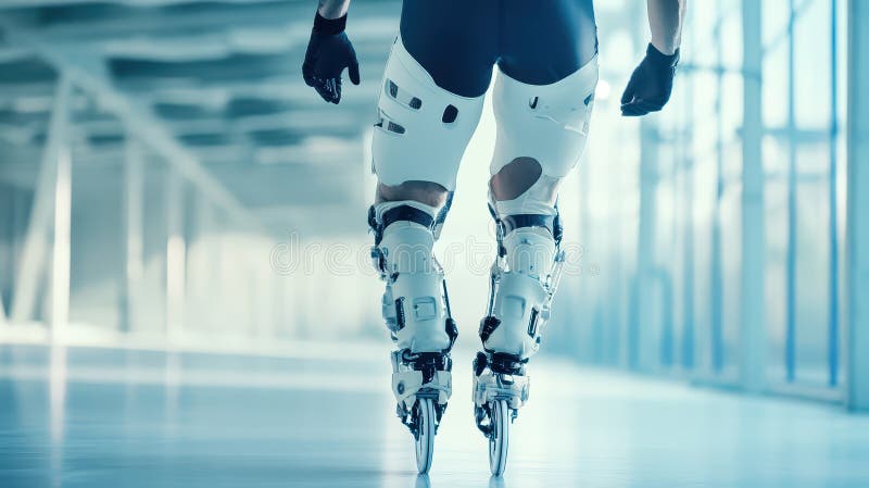 Bionic Legs Enhance Dynamic Movement Stock Photo - Image of research ...