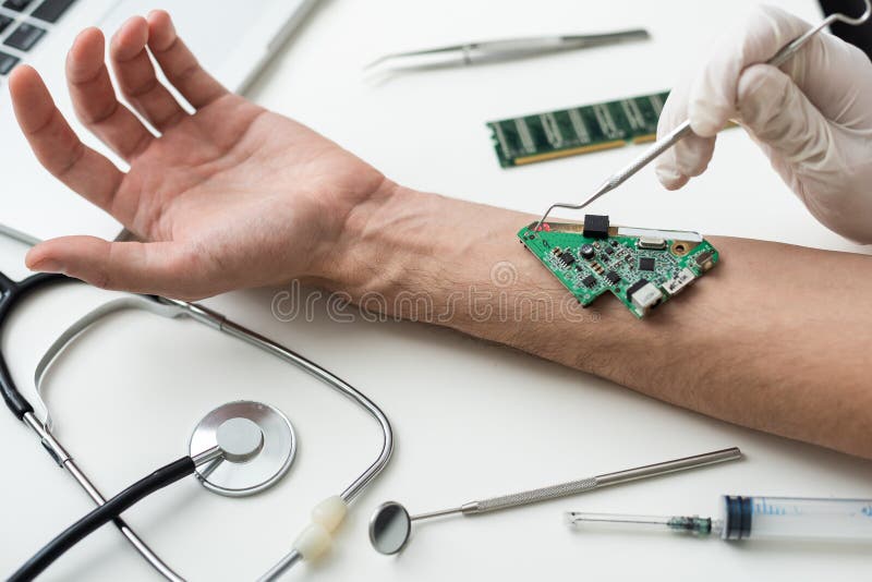Bionic Microchip Inside Human Body - Future Technology and Cybernetics ...