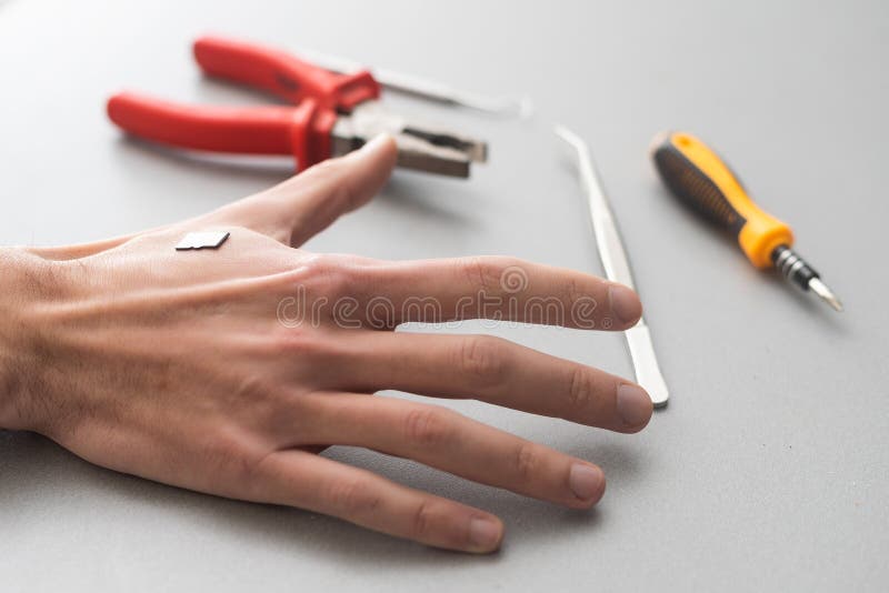 Bionic Microchip Inside Human Body - Future Technology and Cybernetics ...