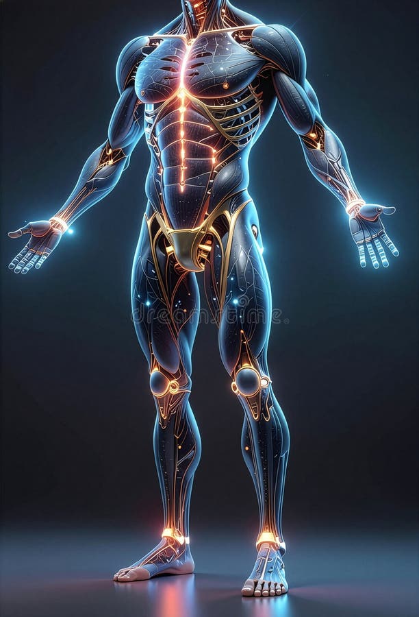 Bionic Muscles – Futuristic Cybernetic Arm Musculature Stock ...