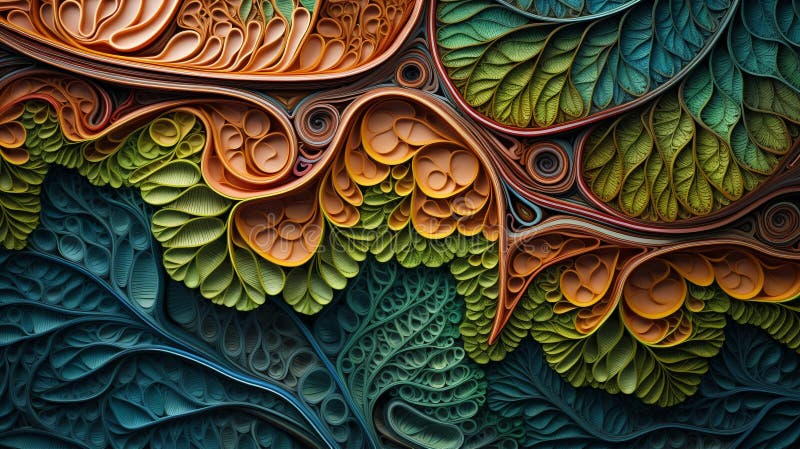 Bionic Surface Freeform Natural Soil Texture Stock Illustration ...