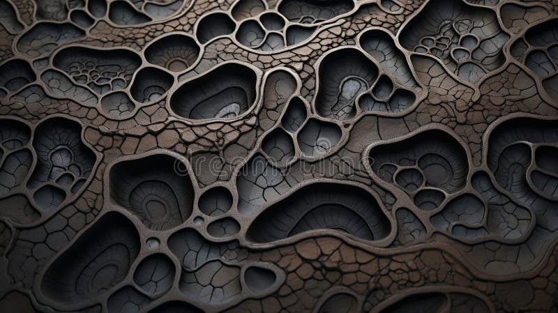 Bionic Surface Freeform Natural Soil Texture Stock Photo - Image of ...