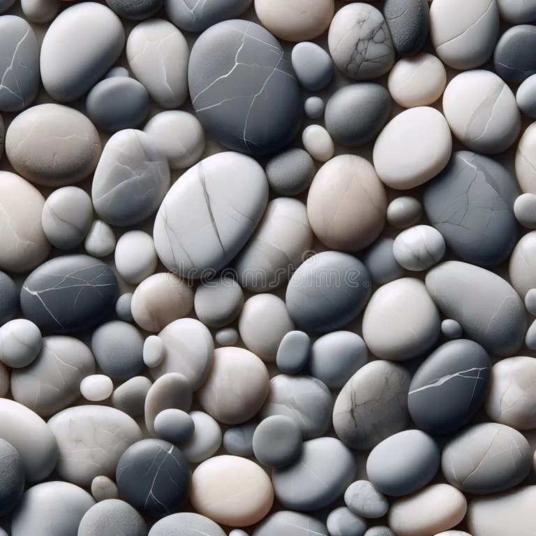A River Stone Texture, AI Generated Image Stock Image - Image of earth ...
