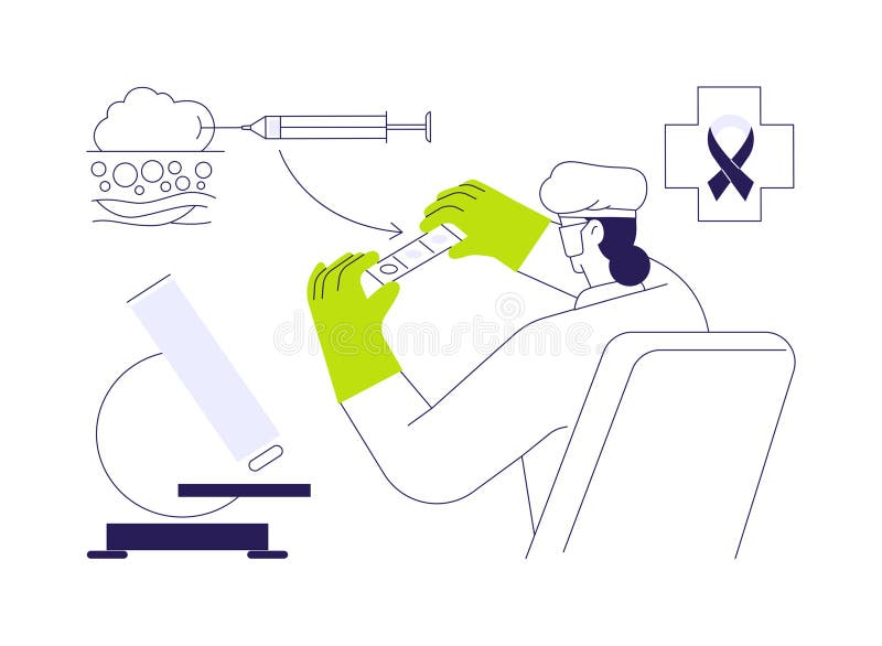 Biopsy Abstract Concept Vector Illustration. Stock Vector ...