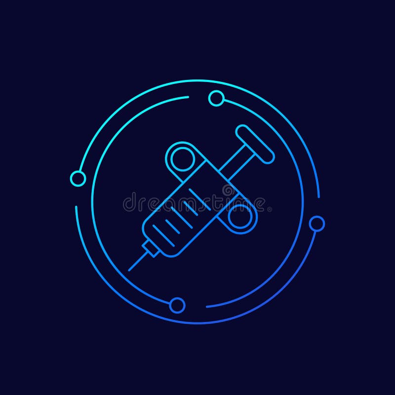 Biopsy Line Icon, Vector Art Stock Vector - Illustration of design ...