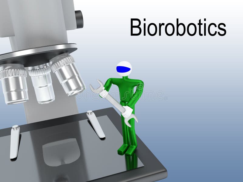 Biorobotics - Technological Concept Stock Illustration - Illustration ...