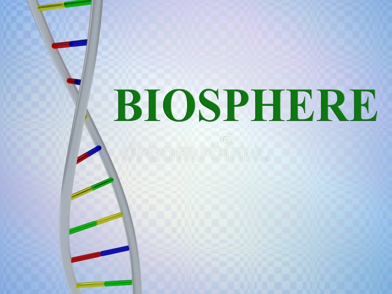 BIOSFEER - Biologisch Concept Stock Illustratie - Illustration of ...