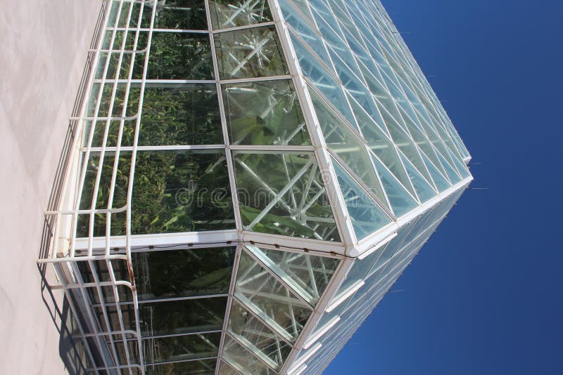 Biosphere 2 Structure, Tucson, AZ Editorial Stock Image - Image of ...