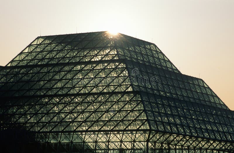 Biosphere 2 Structure, Tucson, AZ Editorial Stock Image - Image of ...