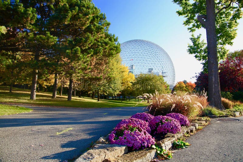 Biosphere, Montreal, Autumn, Quebec Canada Editorial Stock Photo ...